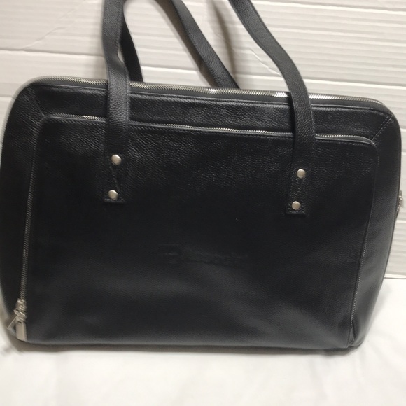 Andrew Philip | Bags | Andrew Philips Pebble Leather Laptop Bag With ...